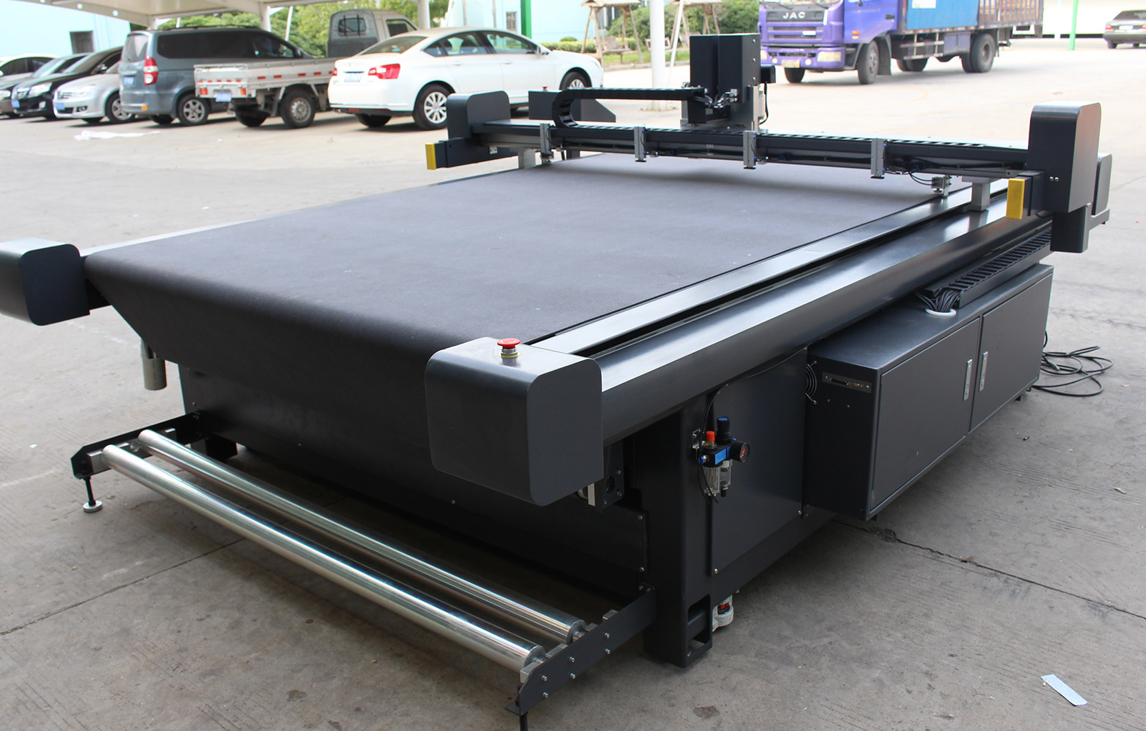 Serial Port Paper Box Cutter / Flatbed Cutting Machine Creasing Wheel ...